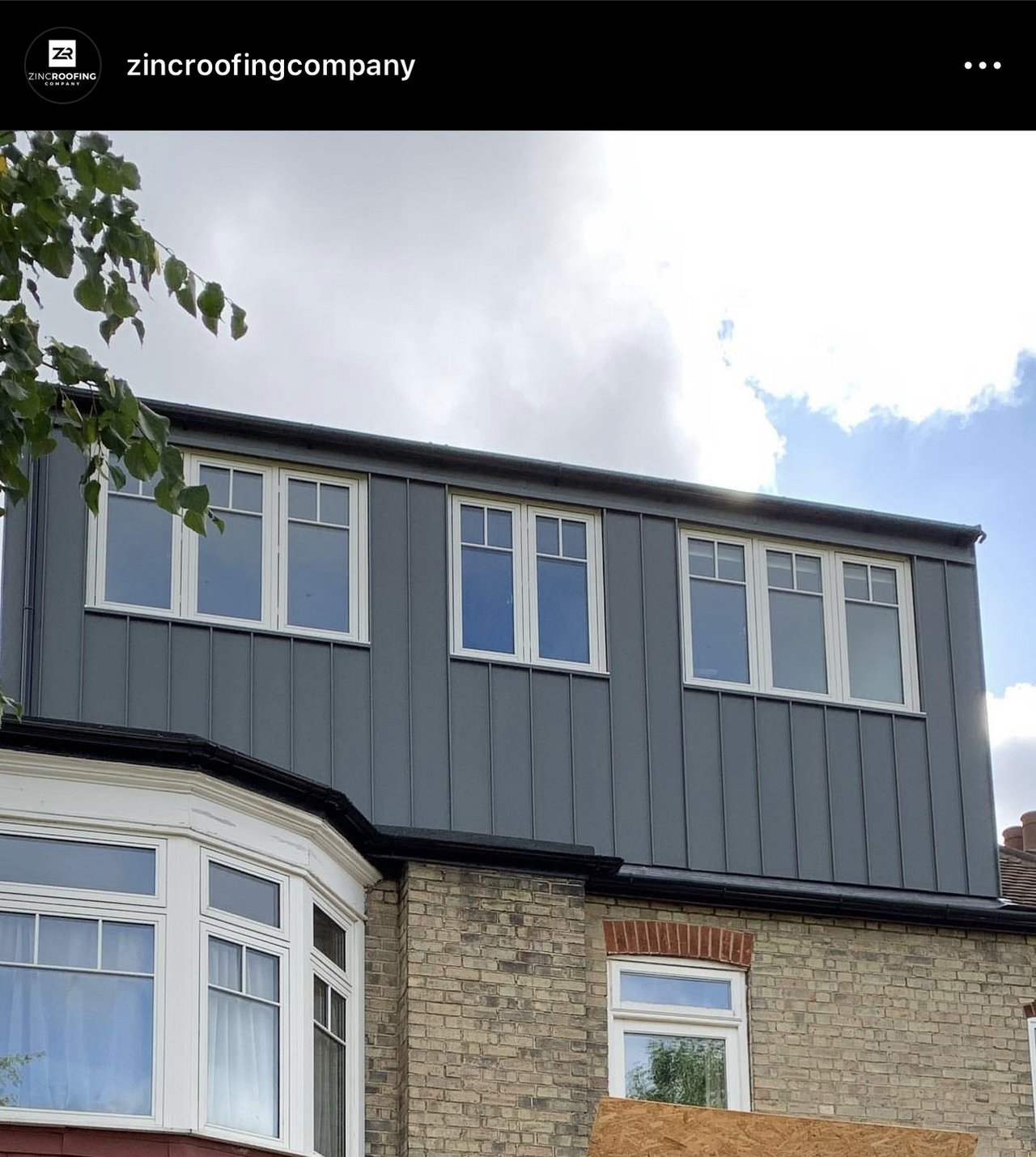 Zinc Dormers